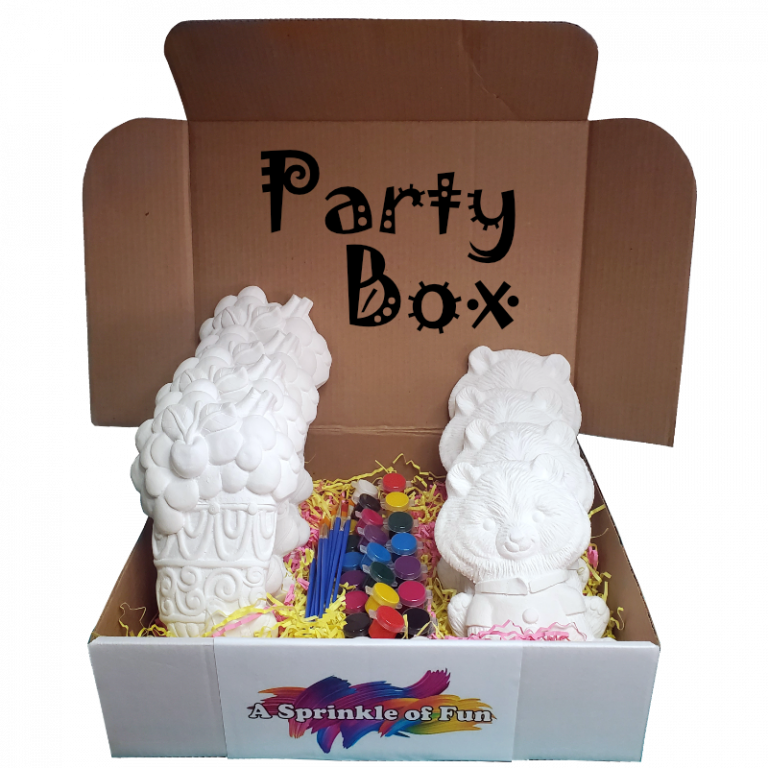 Plaster Party Box - A Sprinkle of Fun